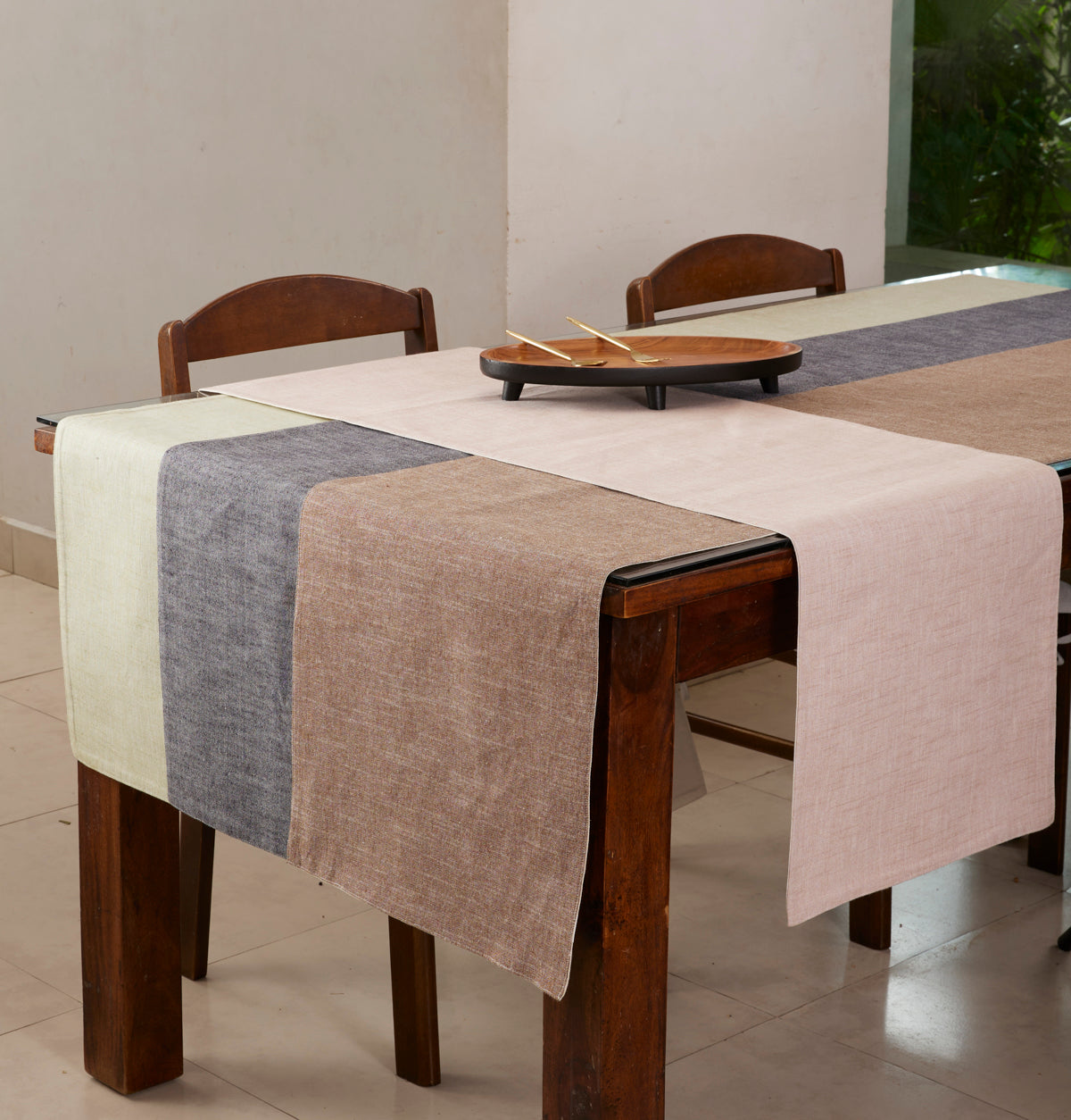 Slub Chambray - 16" X 80" Runner - 100% Cotton