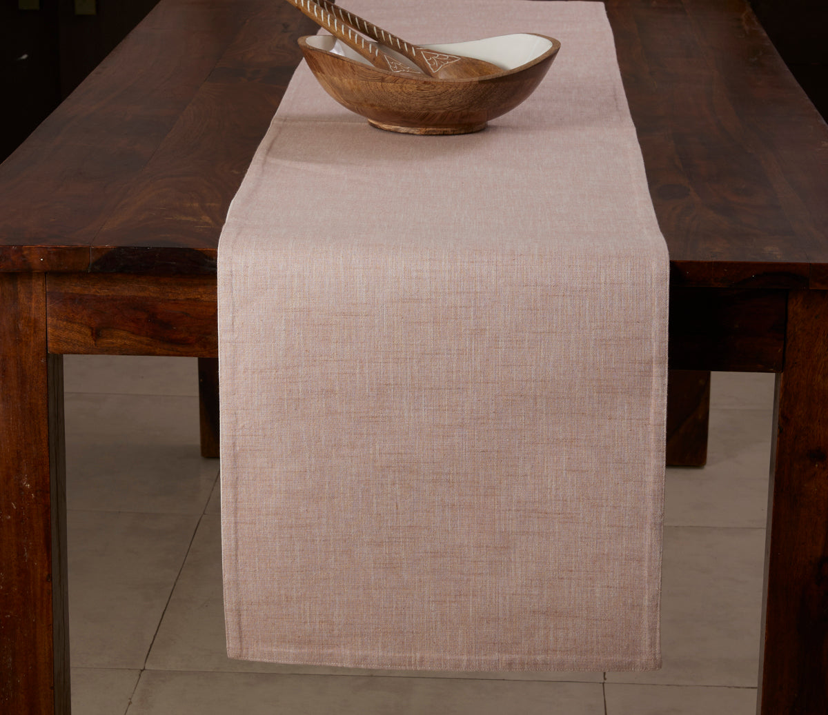 Slub Chambray - 16" X 80" Runner - 100% Cotton