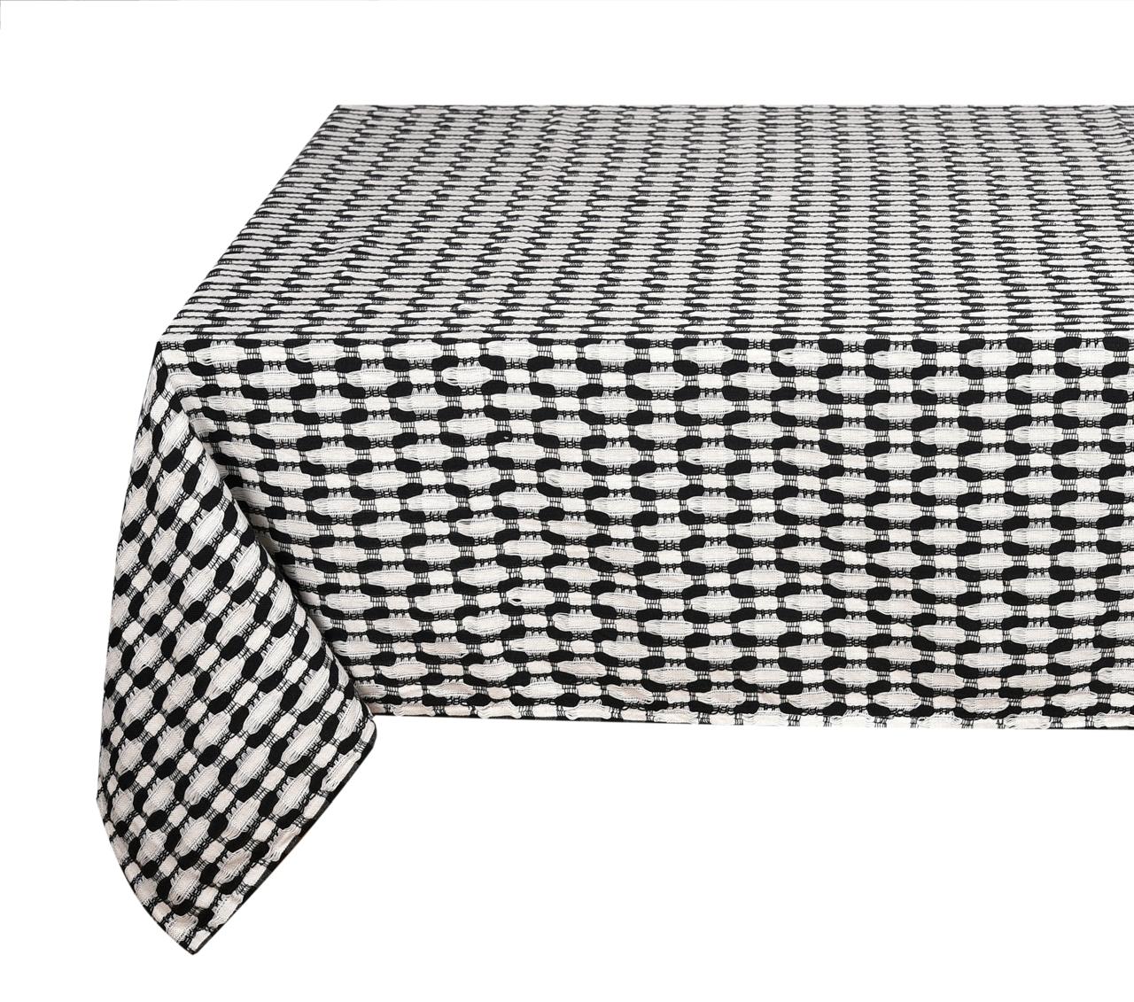 HoneyComb Waffle Weave Tablecloth - 100% Cotton